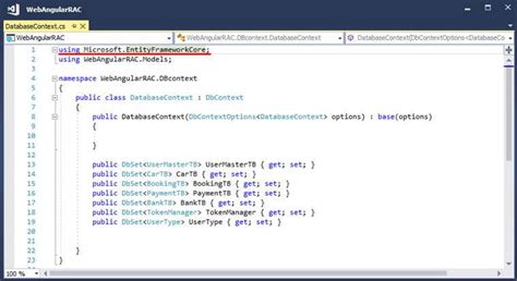Angular Demo Application With Aspnet Core Mvc Rent A Car