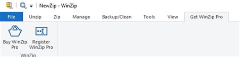 KB Corel Buy Now Get WinZip Pro Tab