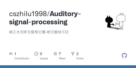 Auditory Signal Processingmainpy At Master · Cszhilu1998auditory