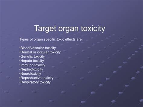 Reproductive Toxicity