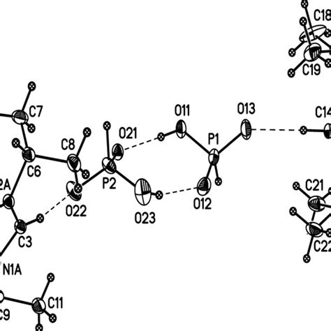 C H···o Hydrogen Bonds And Intermolecular O H···o Hydrogen Bonds Via