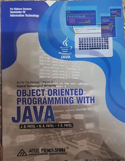 OBJECT ORIENTED PROGRAMMING WITH JAVA ENGLISH J B PATEL Amazon In Books
