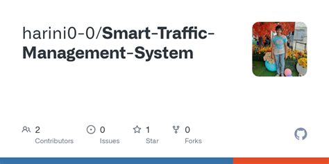 GitHub Harini Smart Traffic Management System