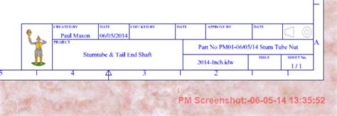 Solved Part Title Sheet Title Autodesk Community