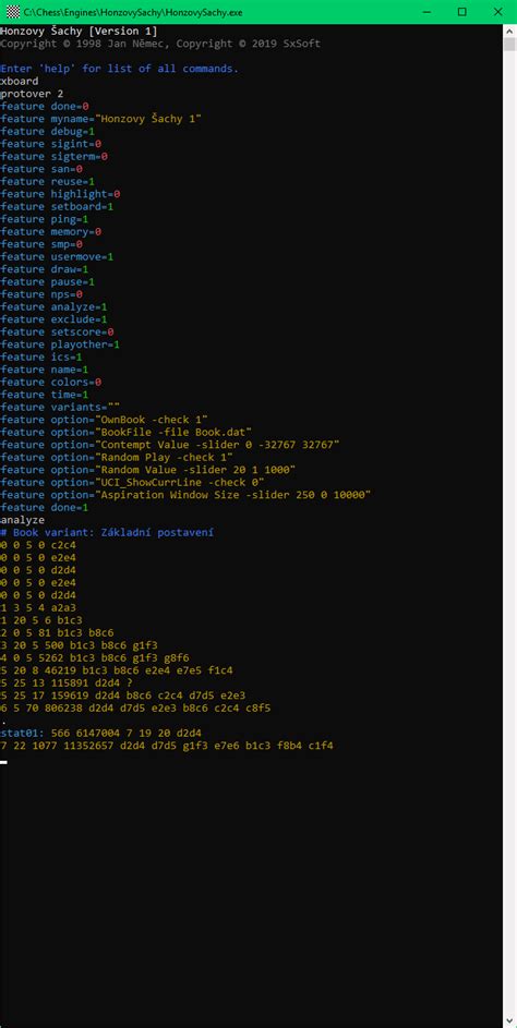 Github Safradhonzovy Sachy Czech Chess Engine With Ucixboard
