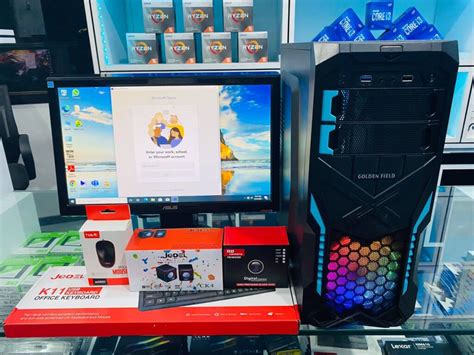 Core I3 4th Gen Full Set Computer 19 Inch Led Monitor Used Computers