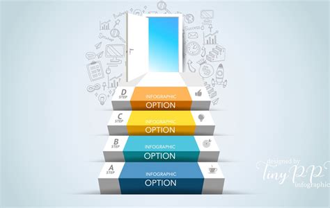 Numbering Process Infographic PPT