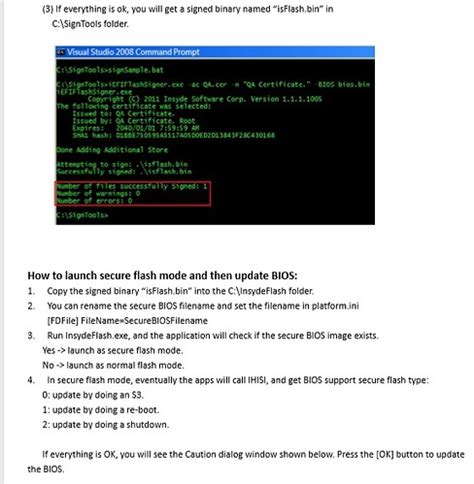 Guide Howto Unlock Flash An Insyde H2O UEFI BIOS BIOS Modding Guides And Problems Win Raid