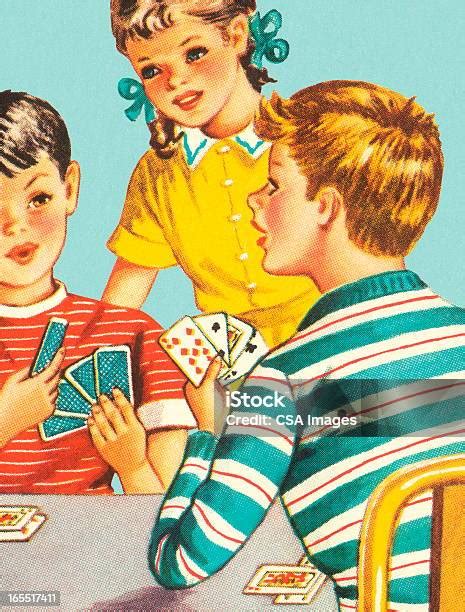 보그다 게임하기 카드 3 명에 대한 스톡 벡터 아트 및 기타 이미지 3 명 놀기 단체 Istock