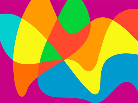 Abstract Geometrical Pattern Free Digitally Made Illustrations On