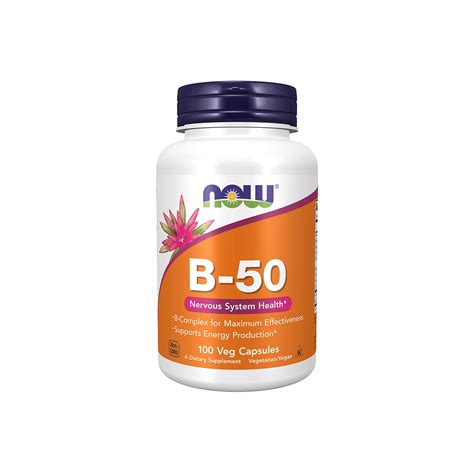 NOW Vitamin B-50 Capsules