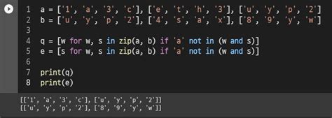 python 파이썬 리스트 컴프리헨션 질문 드립니다 프로그래머스 커뮤니티