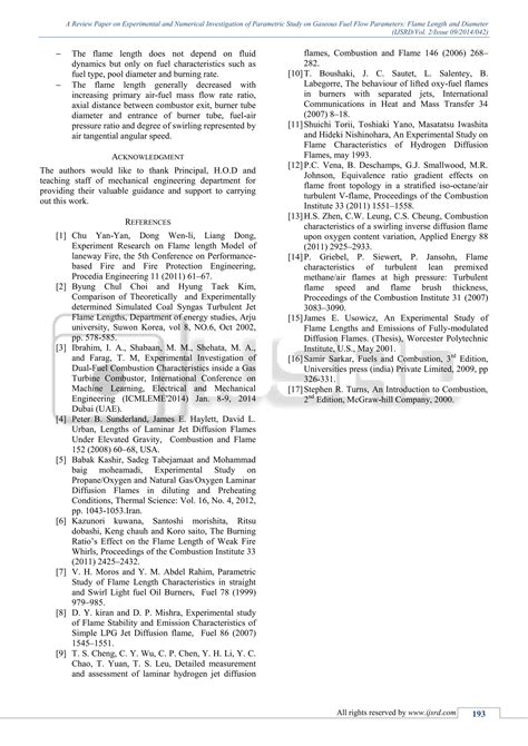 a review paper on experimental and numerical investigation of