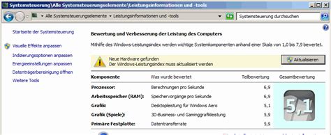 Winsat Windows System Assessment Tool