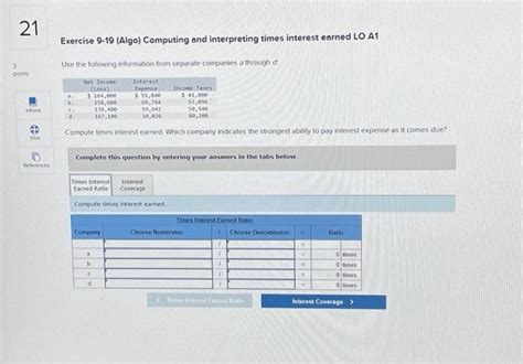 Solved Exercise Algo Computing And Interpreting Times Chegg Com