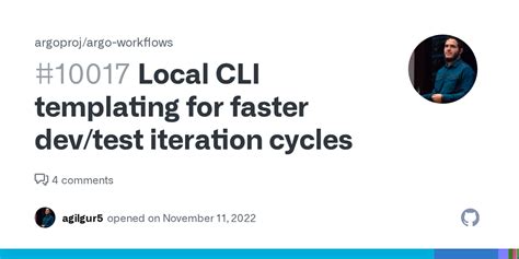 Local Cli Templating For Faster Devtest Iteration Cycles · Issue