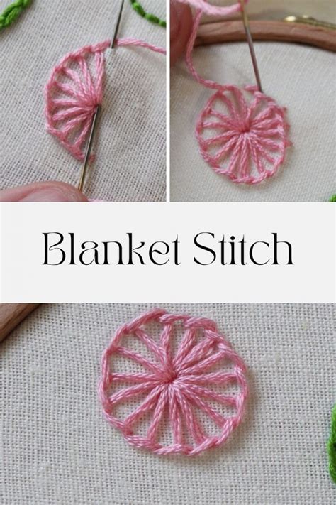 How To Embroider A Circle Different Ways