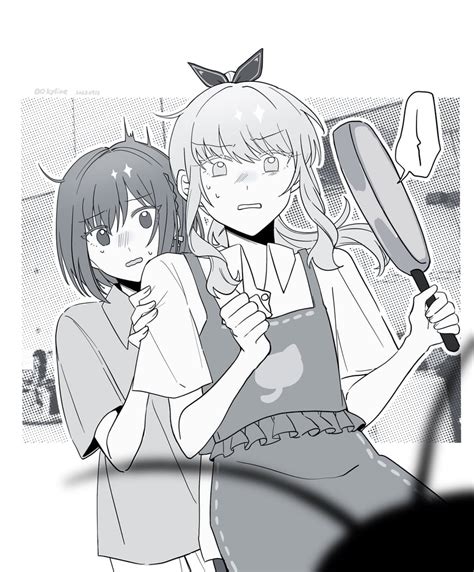 Shinonome Ena And Akiyama Mizuki Project Sekai Drawn By Kyline Danbooru