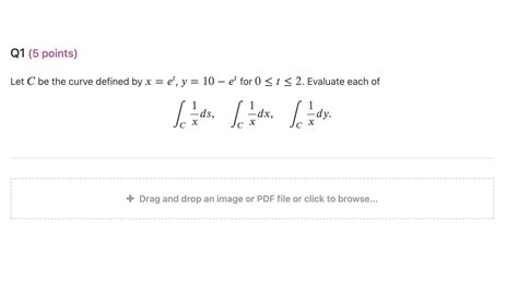 Q Points Let C Be The Curve Defined By Chegg