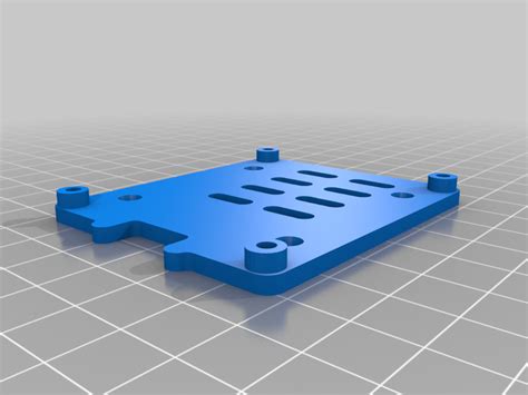 Minimal Raspberry Pi Model A Case FDM Version By EXthemaX Download Free STL Model