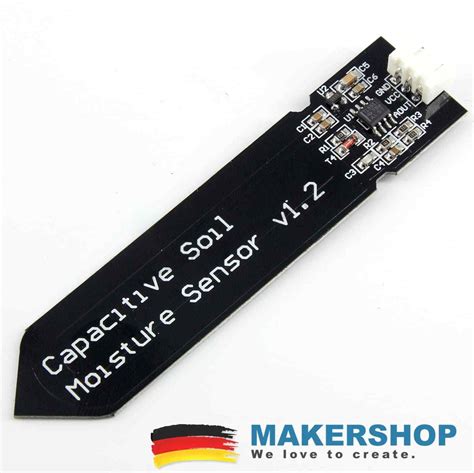 Kapazitiver Feuchtigkeitssensor Erde Blumenerde Bodenfeuchte Arduino