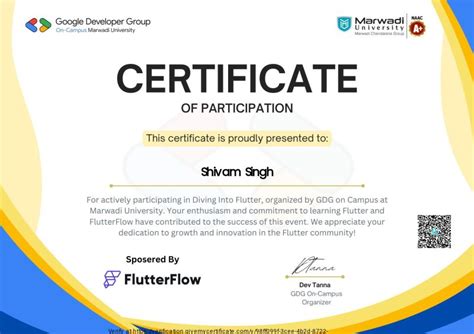 🎉 Excited To Share My Gdg Flutter And Flutterflow Experience Shivam Singh