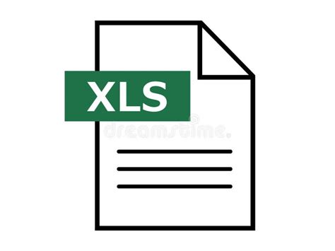 Excel File Icon Illustration Stock Vector Illustration Of Save