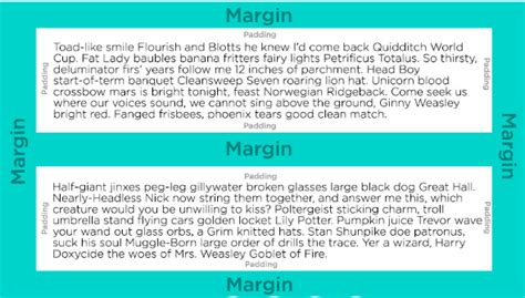 Css Difference Between Margin And Padding Stack Overflow