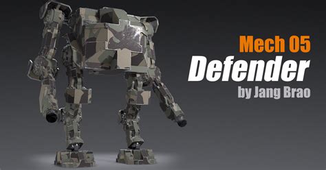 Mech 05 3d Robots Unity Asset Store
