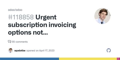 urgent subscription invoicing options not visible dissapeared in v16
