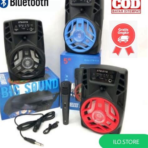 Jual Fast Delivery SALON AKTIF BLUTUT BLUETOOTH KARAOKE RADIO SPEAKER KARAOKE SPEAKER BLUETOOTH