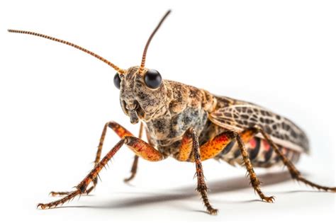 Premium AI Image A Bug Has A Red Spot On Its Nose