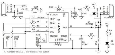 Power Saving PWM Solenoid Controller Electronics Lab