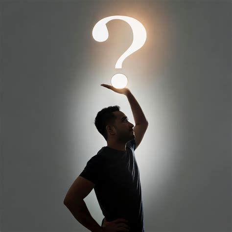 Premium Photo Asking Questions
