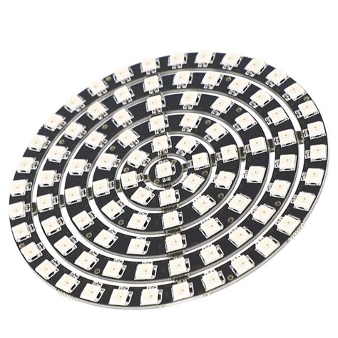 ws2812 sk6812 radius 110mm led ring 5050 dc5v diy vicedeal