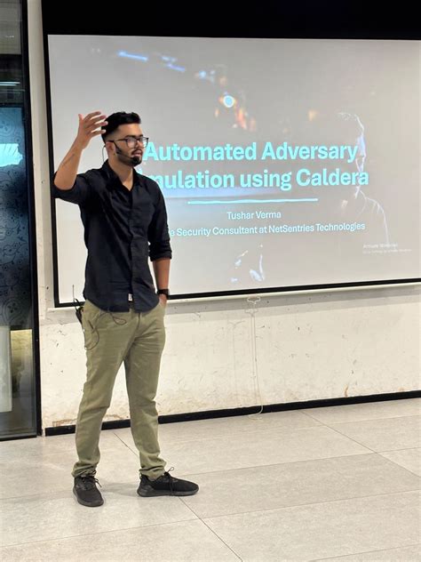 Tushar Verma On Linkedin Delivered The Session On Automated Adversary