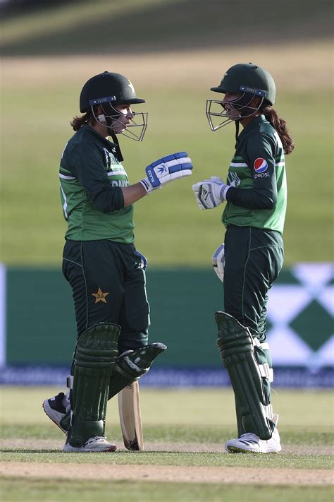 Nahida Khan And Omaima Sohail Fought Back For Pakistan After Two Early
