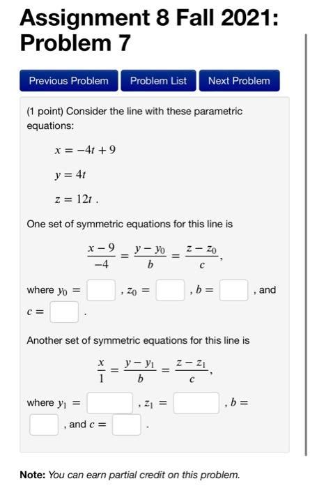 solved assignment 8 fall 2021 problem 7 previous problem