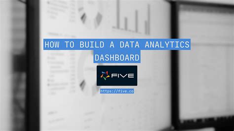 how to build a data analytics dashboard by dom five co medium