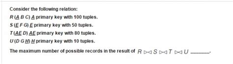 databases madeeasy subject test databases joins