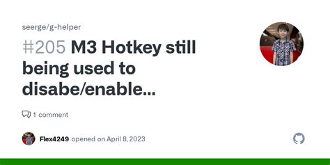 m3 hotkey still being used to disabe enable microphone in realtek