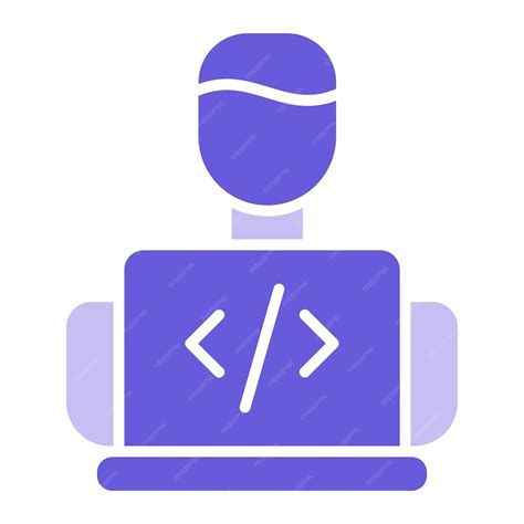 premium vector programmer vector illustration