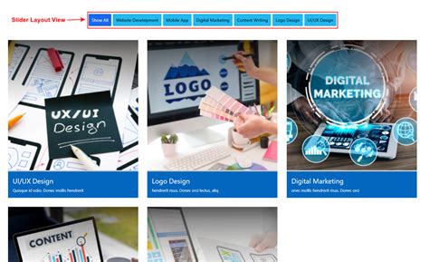 Create Isotope Filter Layout Portfolio Wordpress Portfolio Plugin