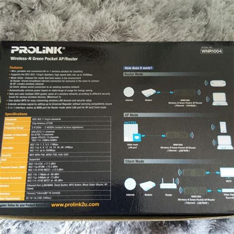 Porlink Wireless N Green Pocket Ap Router Computers And Tech Parts And Accessories Networking On