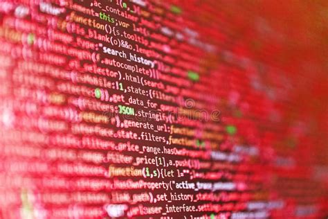 Programming Source Code Abstract Screen Of Software Developer Rnn Neural Network Source Code