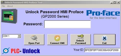 Crack To Password Hmi Proface Gp4000 Gp3000 Gp2000 By Gp Proex