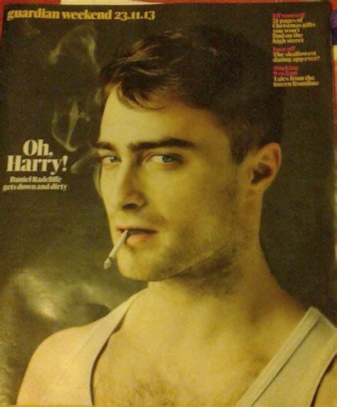 Danaholics Anonymous Daniel Radcliffe Talks Premature Hairy Legs Being Called Stupid And