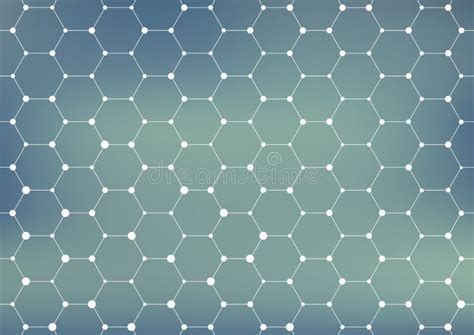 Connection Structure Geometric Abstract Background Medicine Science
