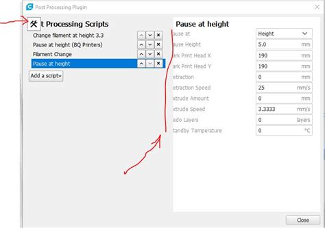 Cura 400 Beta Post Processing Scripts Windows Bug · Issue 5168