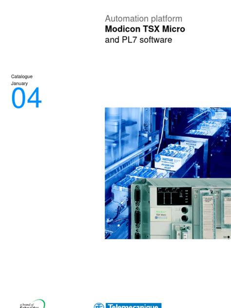 Modicon Tsx Micro Plc Catalog Download Free Pdf Programmable Logic